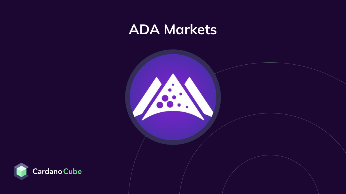 ADA Markets on the Cardano Blockchain | Prices, Charts, Teams & Ratings