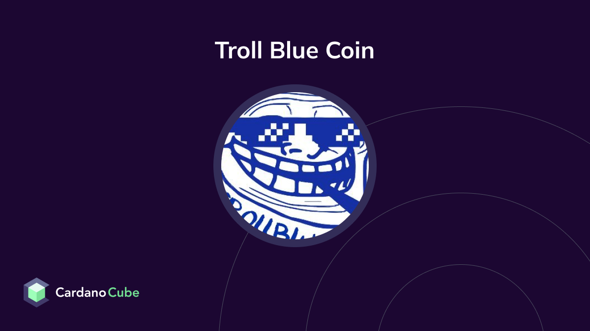 Troll Blue Coin (MEME) on the Cardano Blockchain | Prices, Charts ...