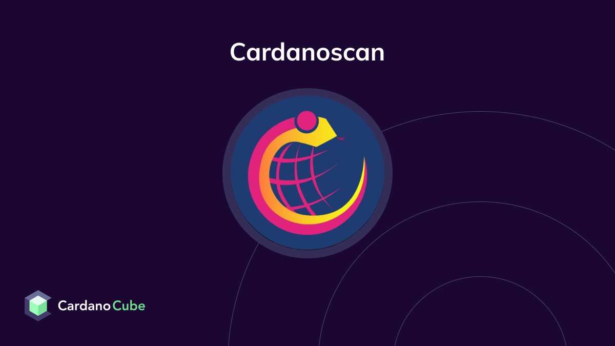 CardanoScan (SCAN) on the Cardano Blockchain | Prices, Charts, Teams & Ratings