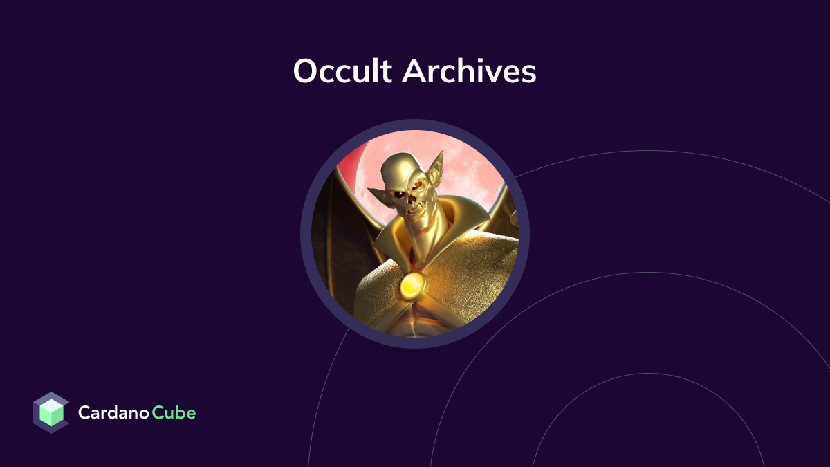 Occult Archives (NFT) on the Cardano Blockchain | Prices, Charts, Teams ...
