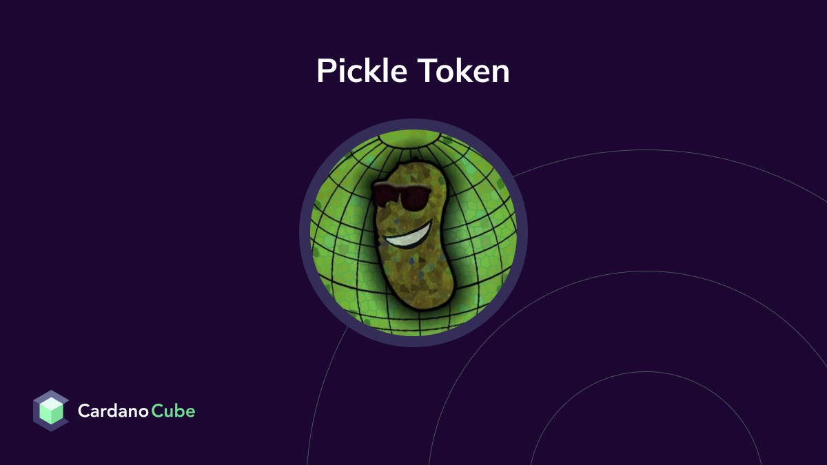 Pickle Token ($PICKLE) on the Cardano Blockchain | Prices, Charts ...