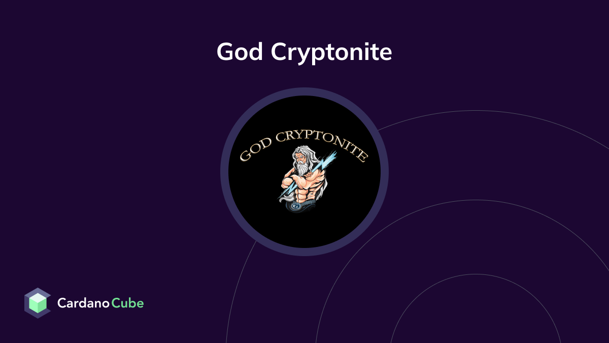 God Cryptonite (NFT) on the Cardano Blockchain | Prices, Charts, Teams ...