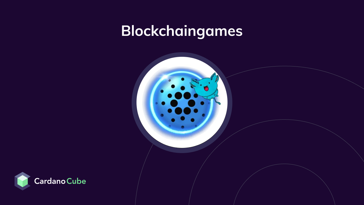 Blockchaingames (BCG) on the Cardano Blockchain | Prices, Charts, Teams ...