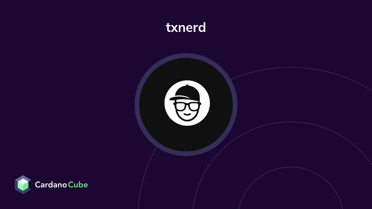 txnerd on the Cardano Blockchain | Prices, Charts, Teams & Ratings