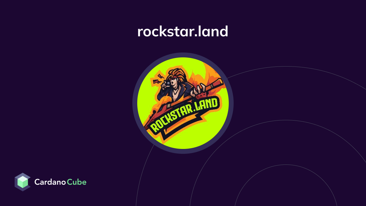 rockstar.land ($SLUG) on the Cardano Blockchain | Prices, Charts, Teams ...