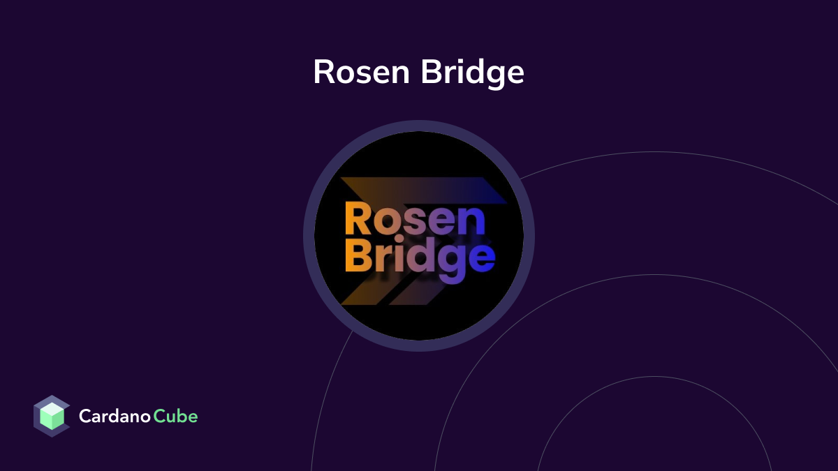 Rosen Bridge (BRIDGE) on the Cardano Blockchain | Prices, Charts, Teams & Ratings