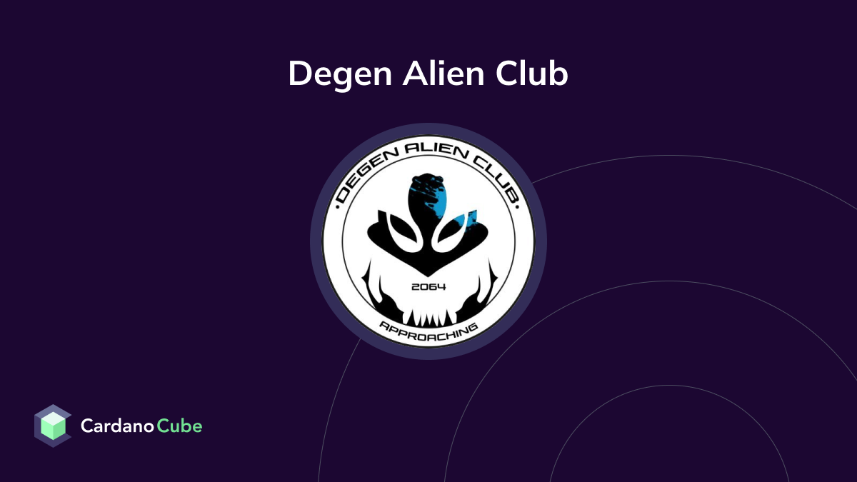 Degen Alien Club (NFT) on the Cardano Blockchain | Prices, Charts ...
