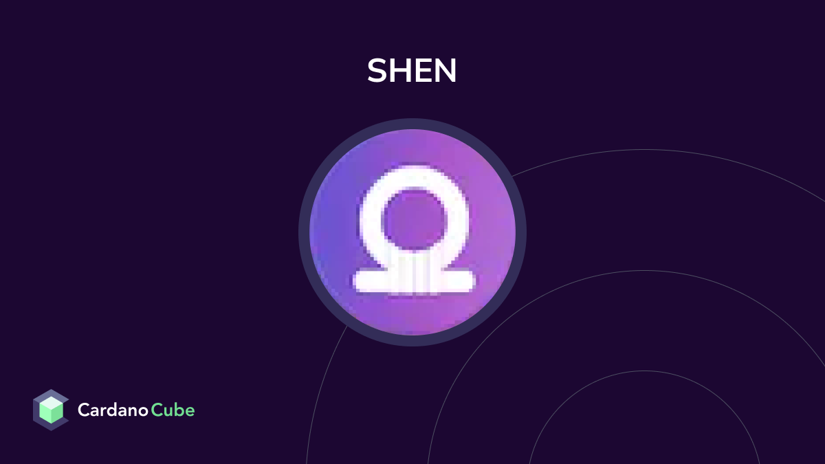 Shen (SHEN) on the Cardano Blockchain | Prices, Charts, Teams & Ratings