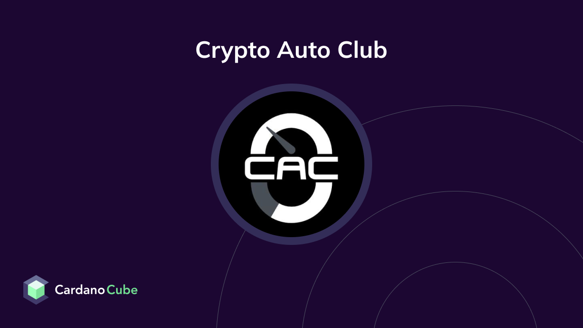 Crypto Auto Club (NFT) on the Cardano Blockchain | Prices, Charts ...