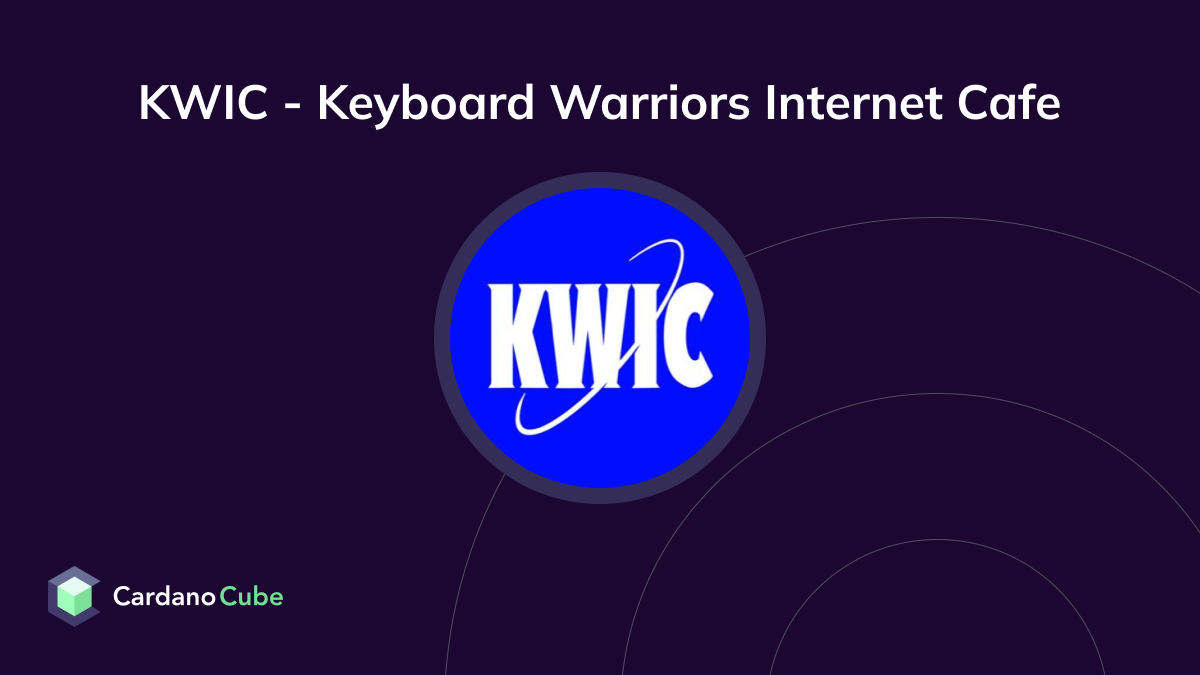 KWIC (KWIC) on the Cardano Blockchain | Prices, Charts, Teams & Ratings
