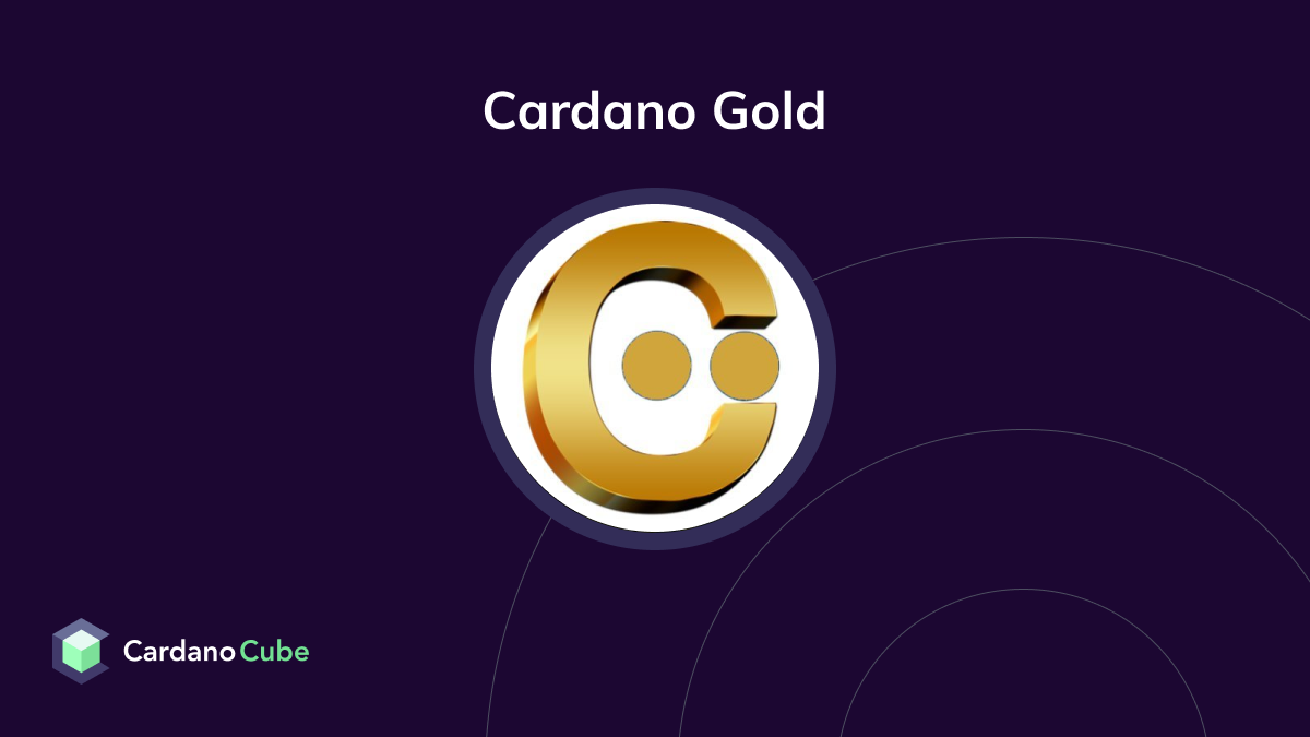 Cardano Gold (CARGO) on the Cardano Blockchain | Prices, Charts, Teams ...