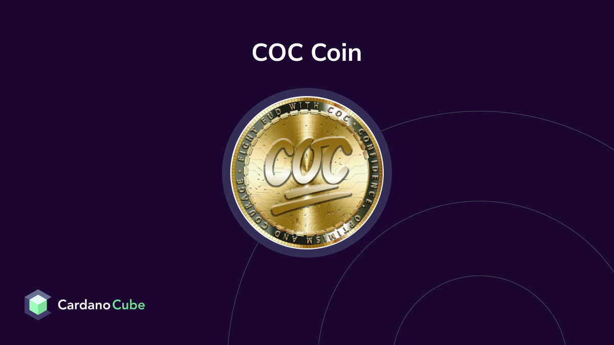 COC Coin ($COC) on the Cardano Blockchain | Prices, Charts, Teams & Ratings