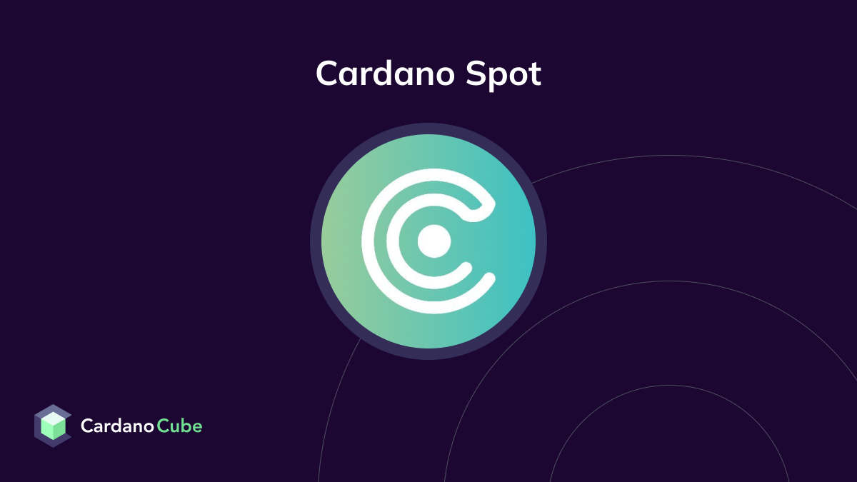 Cardano Spot (cardanospot) on the Cardano Blockchain | Prices, Charts ...