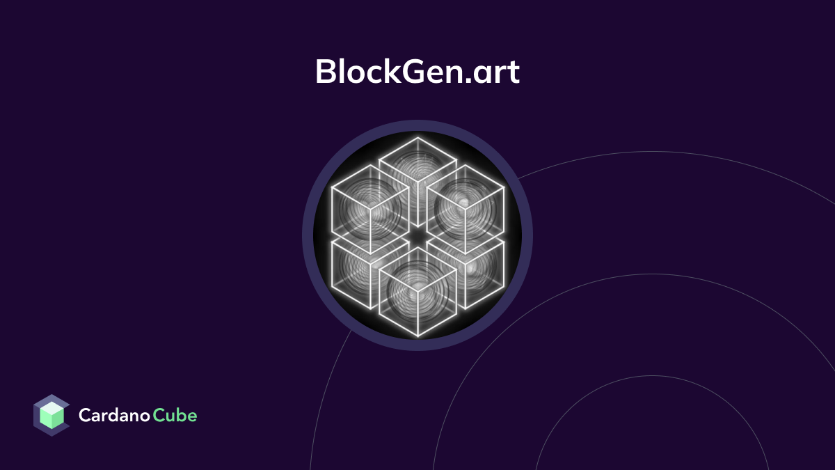 Blockgen.art (NFT) on the Cardano Blockchain | Prices, Charts, Teams & Ratings